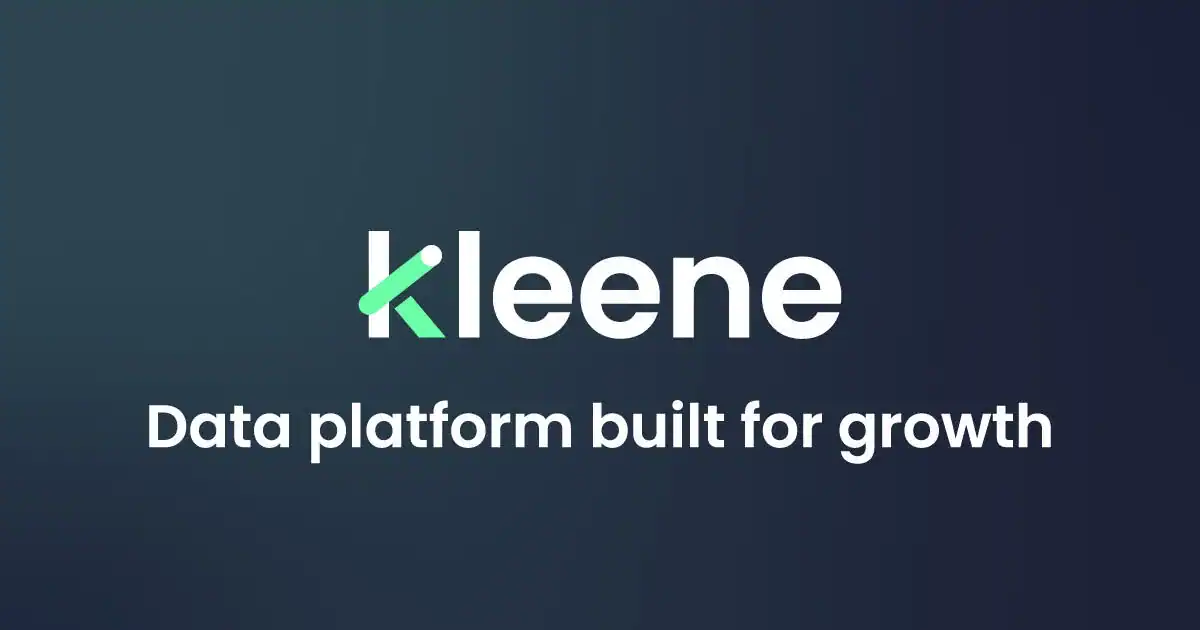 Easy data management to transform your business - Kleene.ai